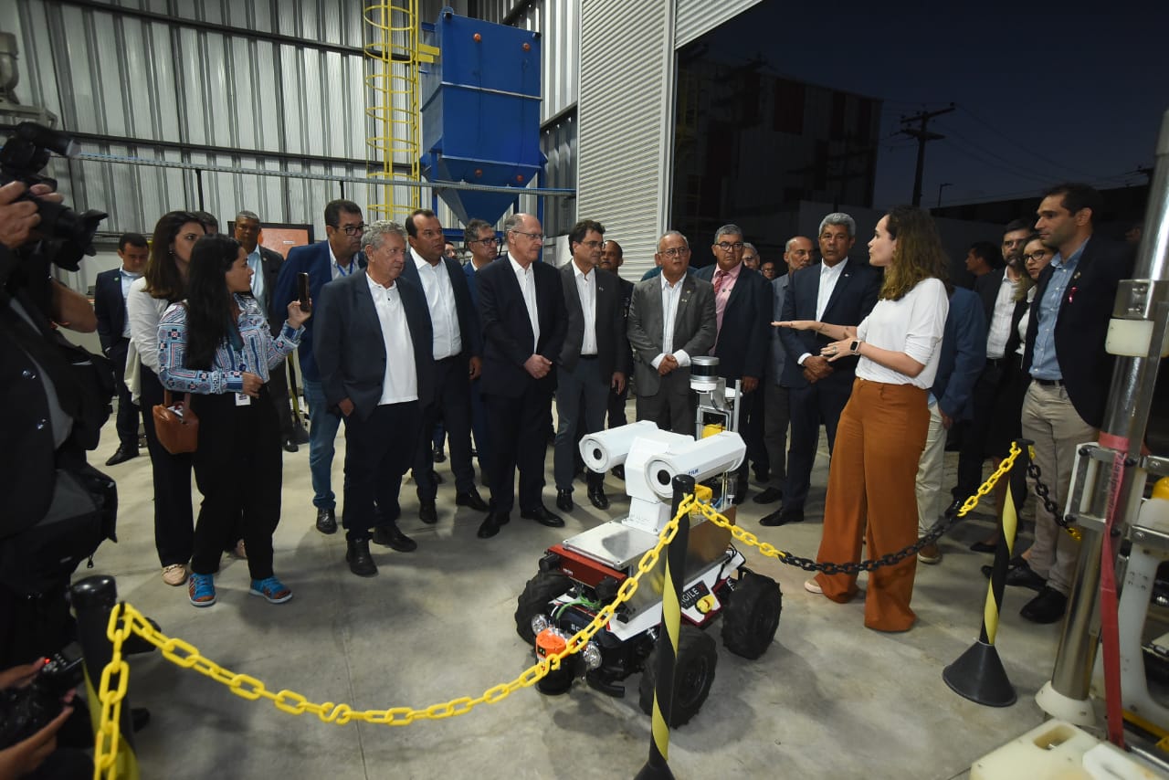 Vice-presidente Geraldo Alckmin conhece estrutura do Cimatec Park – FIEB